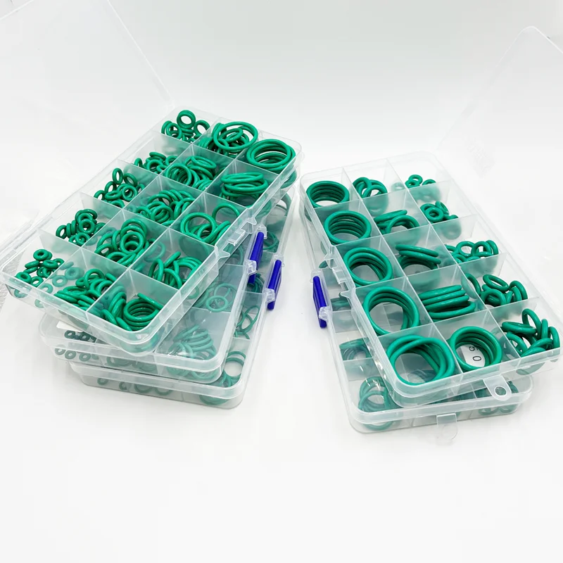FKM Fluorine Oxygen O-ring Sealing Ring O Ring Green CS 1mm~3.1mm Oil ...
