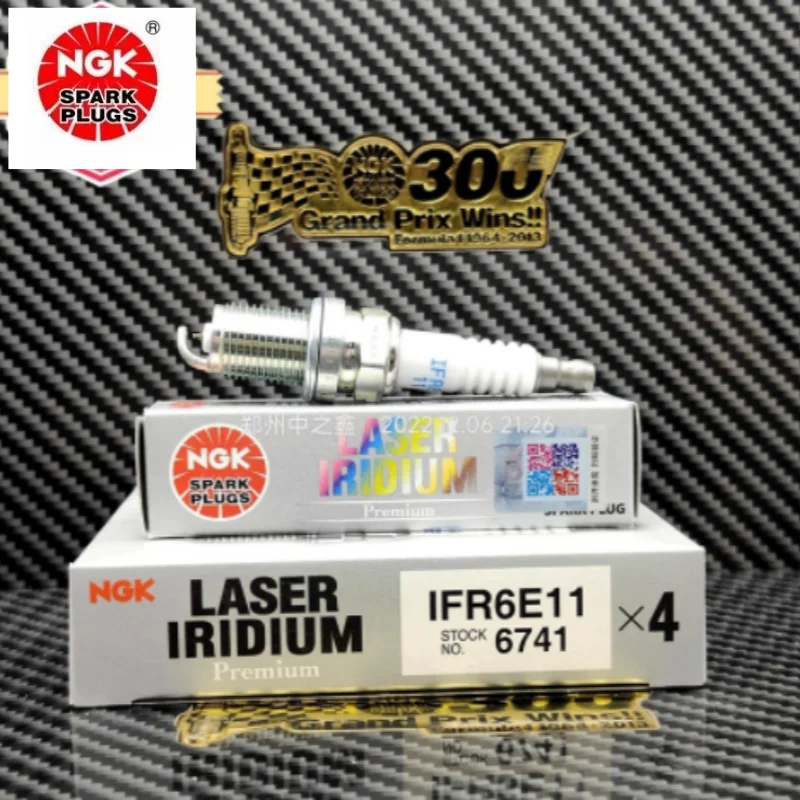 4-6PCS-Qriginal-NGK-IFR6E11N-6741-Laser-Iridium-Platinum-spark-plugs ...