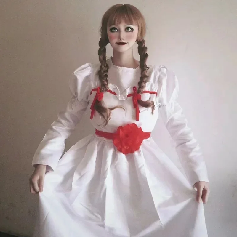 Anime-Conjing-Doll-Annabelle-Dresses-Cosplay-Costumes-Wig-Suit ...