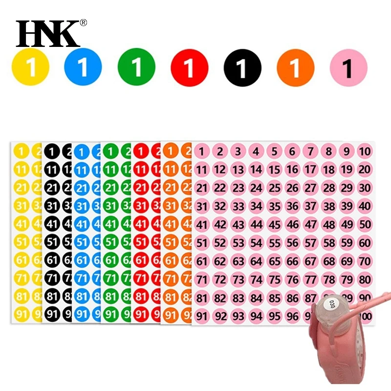 10Sheets-1-100-Clear-Number-Sticker-Label-For-Nail-Polish-Color-Gel ...