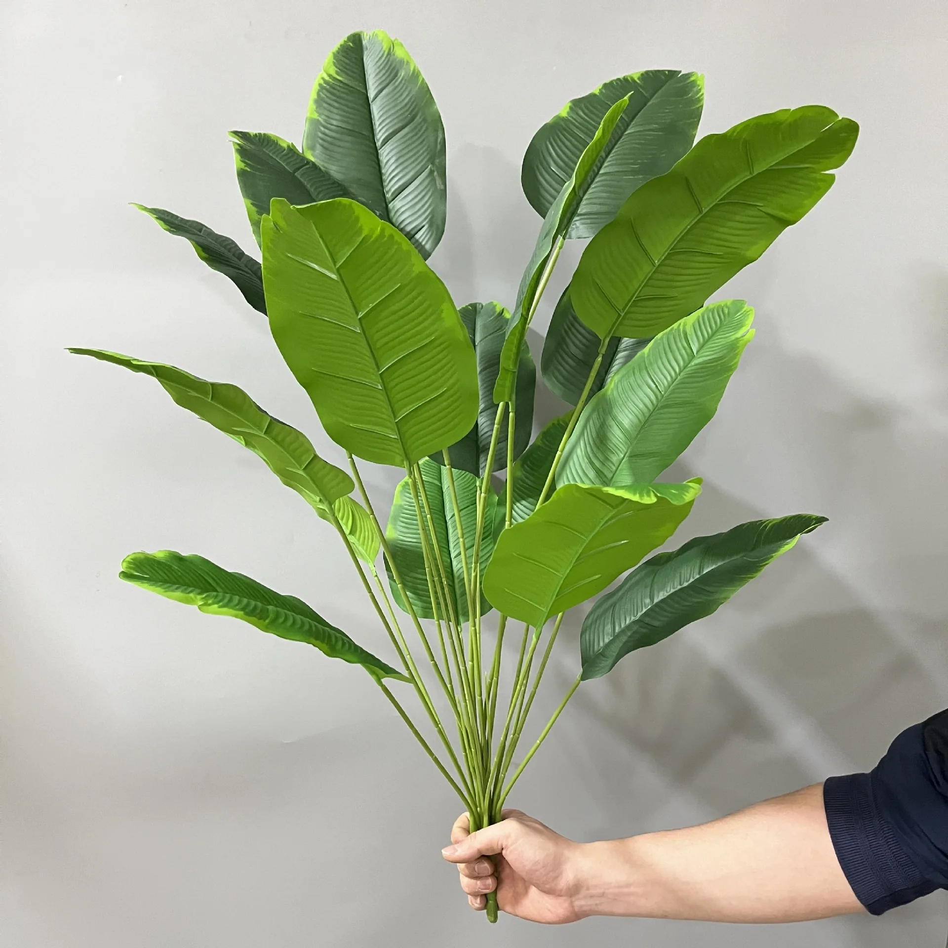 Large-Artificial-Banana-Leaves-Plants-Selva-Fake-Plant-Home-Garden-e ...