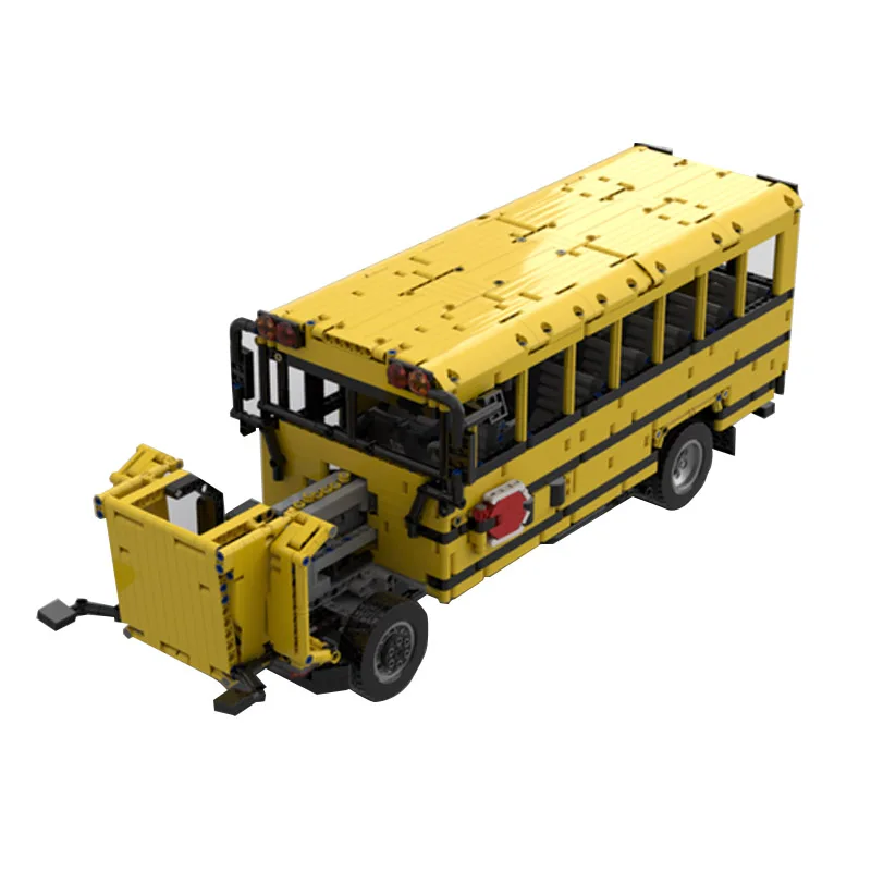 Lego School Bus Directions