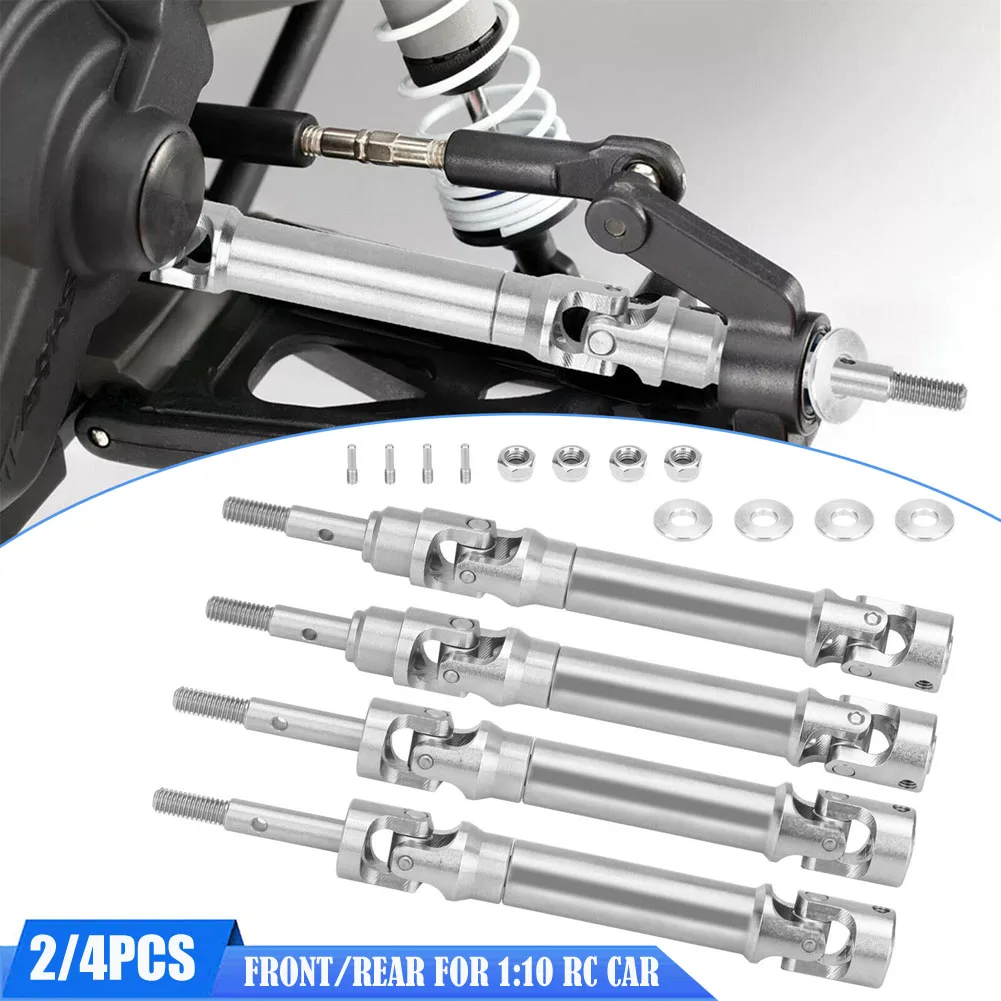 Metal RC Components 4PCS CVD Drive Shaft Set For Traxxas Slash 4X4 1/10 ...