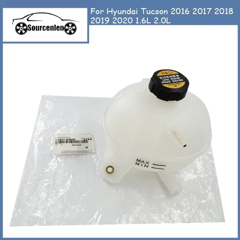 For Hyundai Tucson 2016 2017 2018 2019 2020 1.6L 2.0L Engine Coolant ...