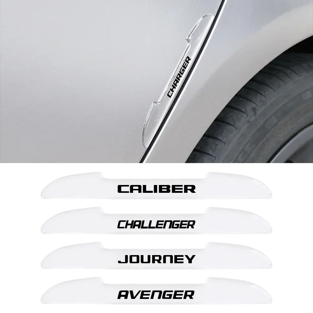 4PCS Car Door Anti Collision Strips Auto Accessories For Dodge Journey ...