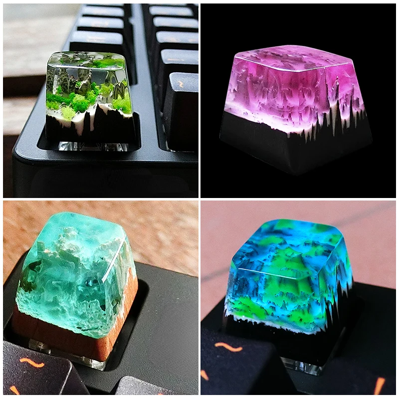 Resin Backlit Keycap For Cherry Mx Gateron Kailh Box TTC Switch ...