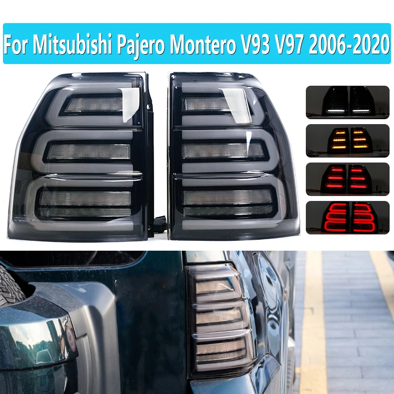 Luz trasera LED para coche Mitsubishi Pajero Montero V93 V97 2006 2020, luz de marcha atrás ...