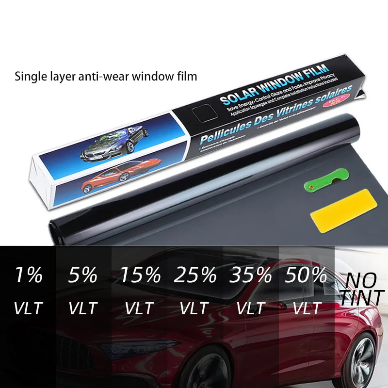 Waterproof sunscreen thermal insulation film privacy protection glass ...