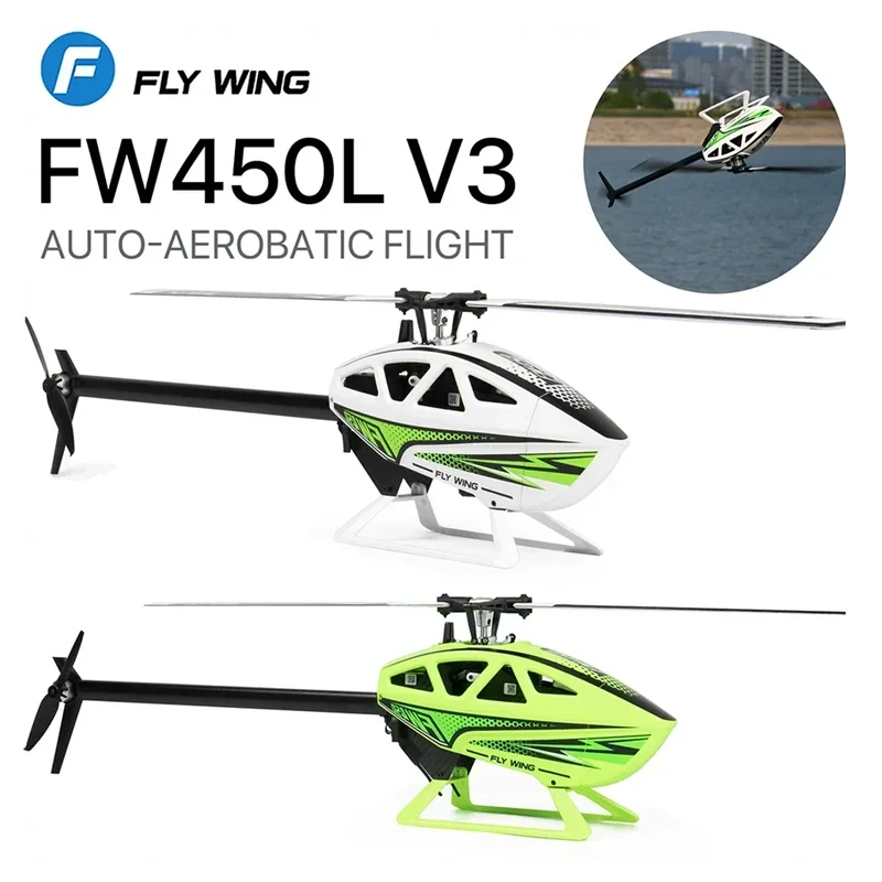 FLYWING-FW450-RC-6CH-3D-FW450L-V3-Smart-GPS-FBL-Gyro-Helicopter-RTF-H1 ...