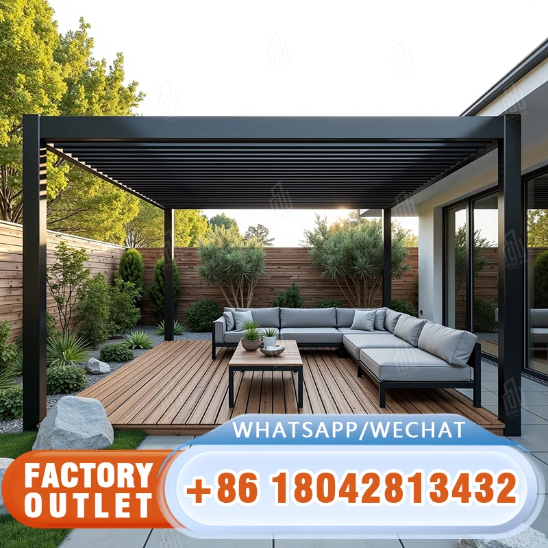 Customizable Aluminum Garden Canopy with Versatile Functions for ...