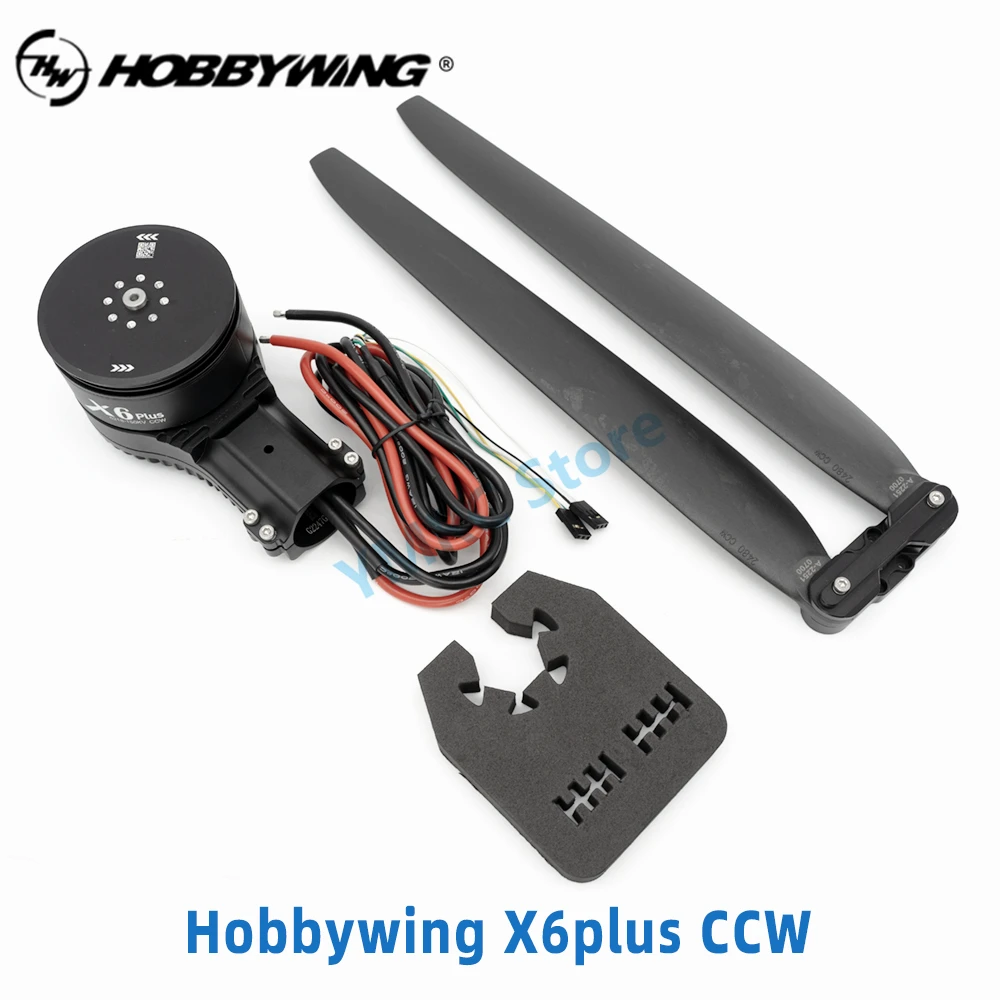 HobbyWing-XRotor-X6-Plus-Power-System-12S-14S-FOC-Combo-ESC-6218-Motor ...