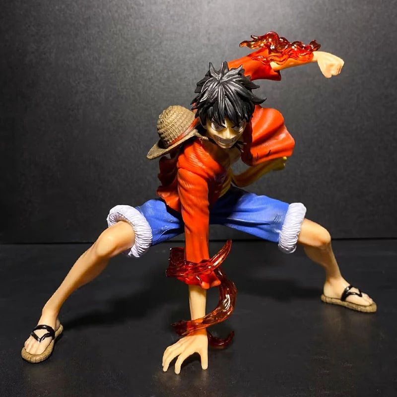 One-Piece-Luffy-Action-Figure-Anime-Straw-Hat-Figurine-Bandai-Anime-PVC ...
