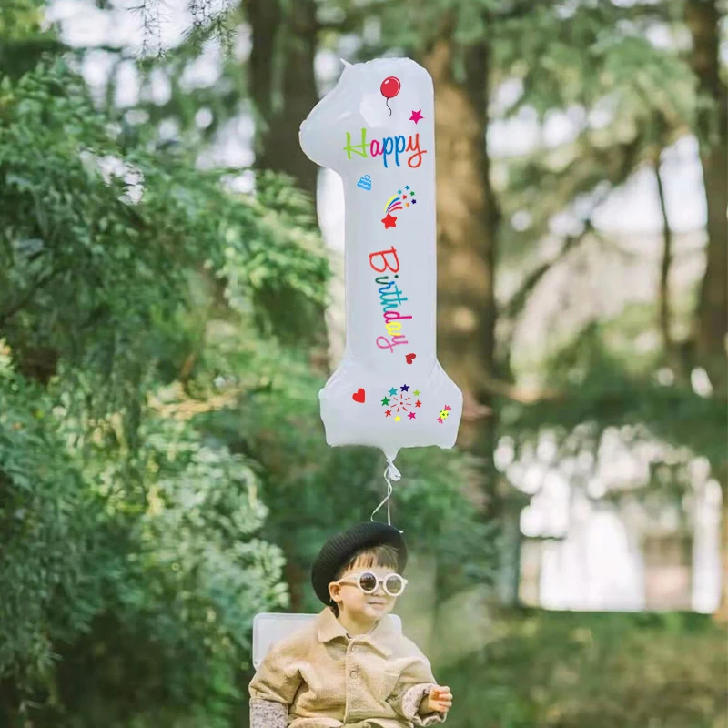 32inch-Happy-Birthday-Giant-White-Balloons-Big-Size-Number-Balloon-0-9 ...