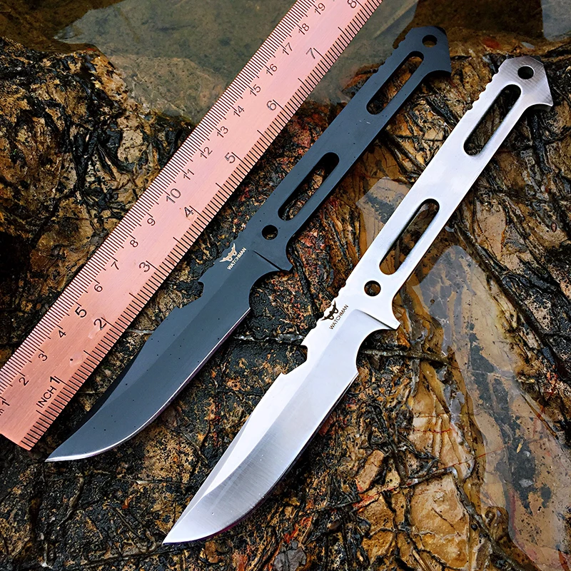 Watchman survival Fixed Blade Straight knife camping, fishing, barbecue ...