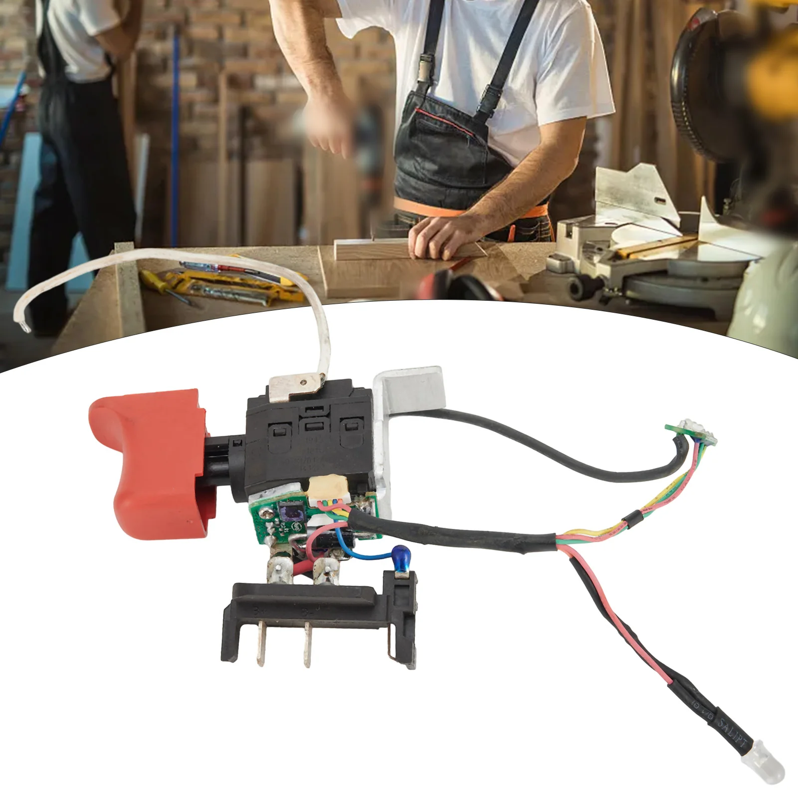 Electric-Drill-Control-Speed-Switch-For-METABO-Power-Max-BS-10-8-12V ...
