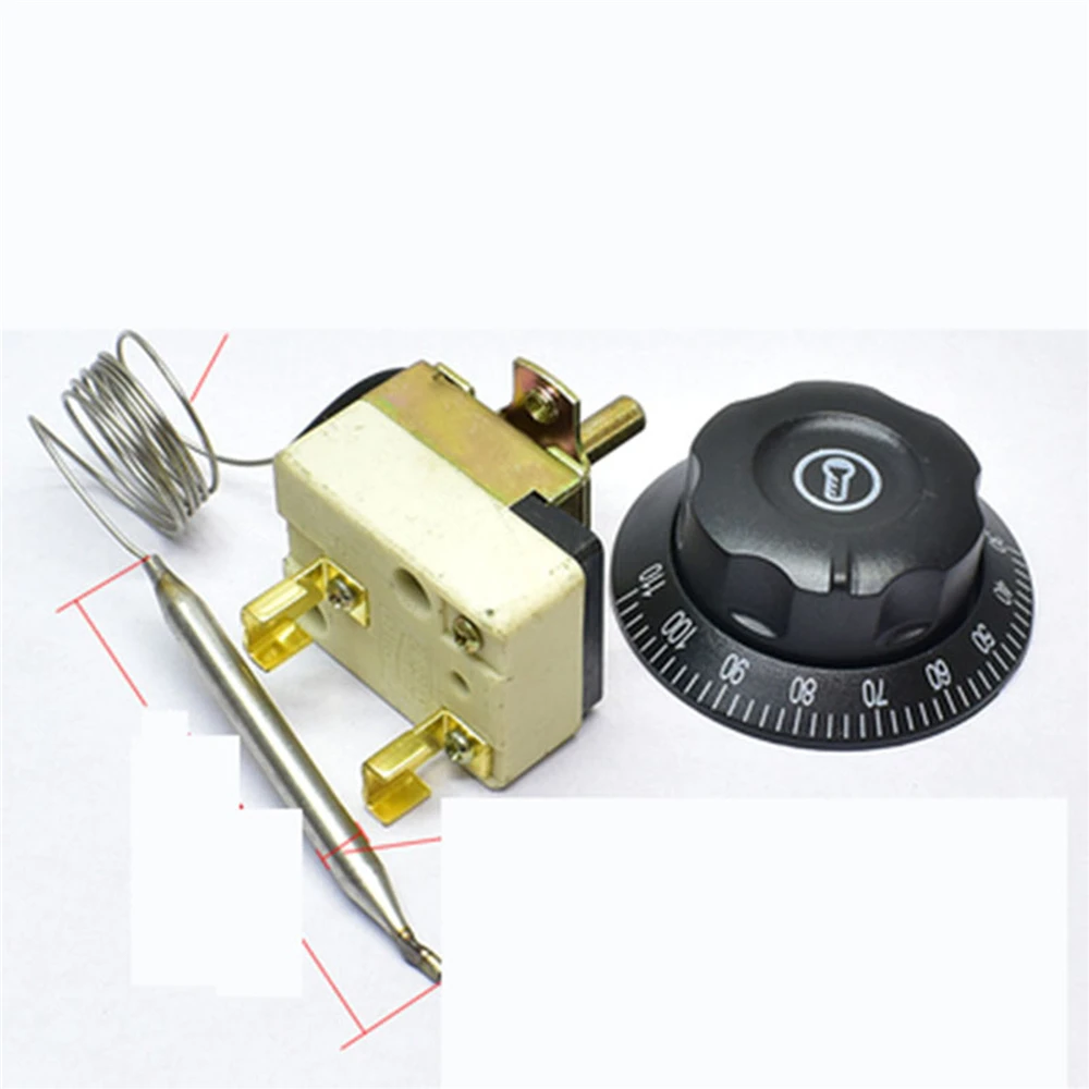 1PC-32A-High-power-Thermostat-Switch-Temp-Knob-Electric-Cake-Pan-Boiler ...