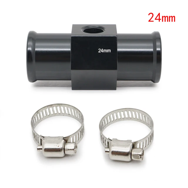 Universal Racing Black Water Temp Temperature Sensor Gauge Joint Pipe ...