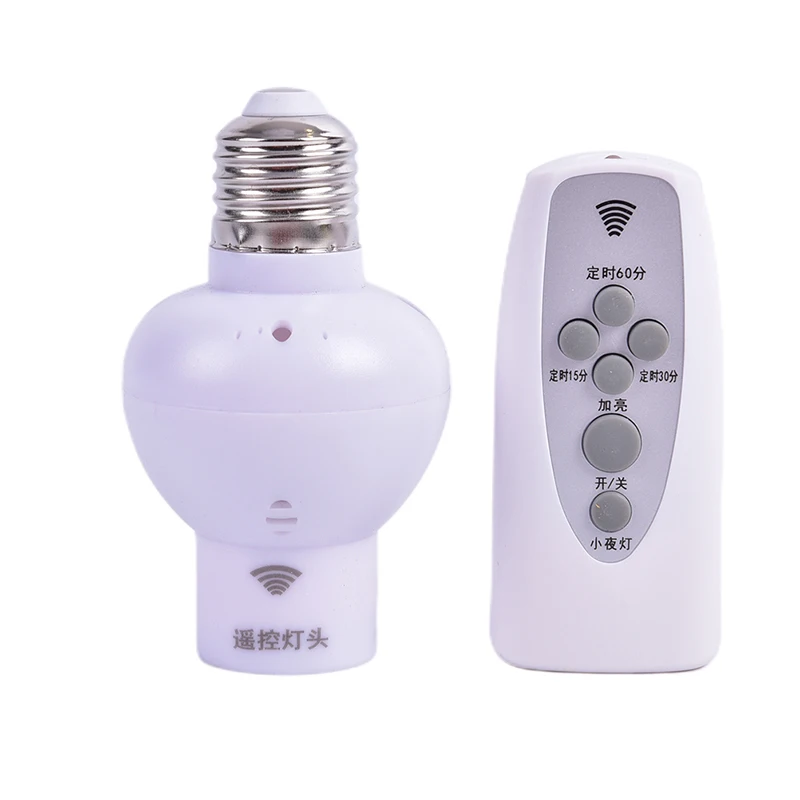 Wireless-Remote-Control-Sound-Light-Sensor-Lamp-Holder-E27-Lamp-Bases ...