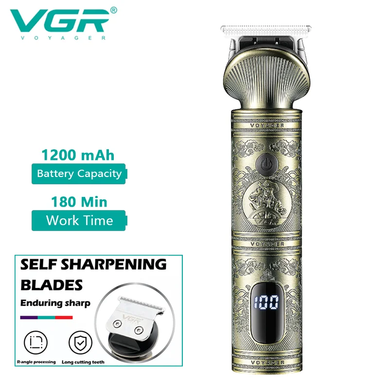 VGR-Hair-Clipper-Trimmer-Cutting-Machine-for-Men-Electric-Barber ...
