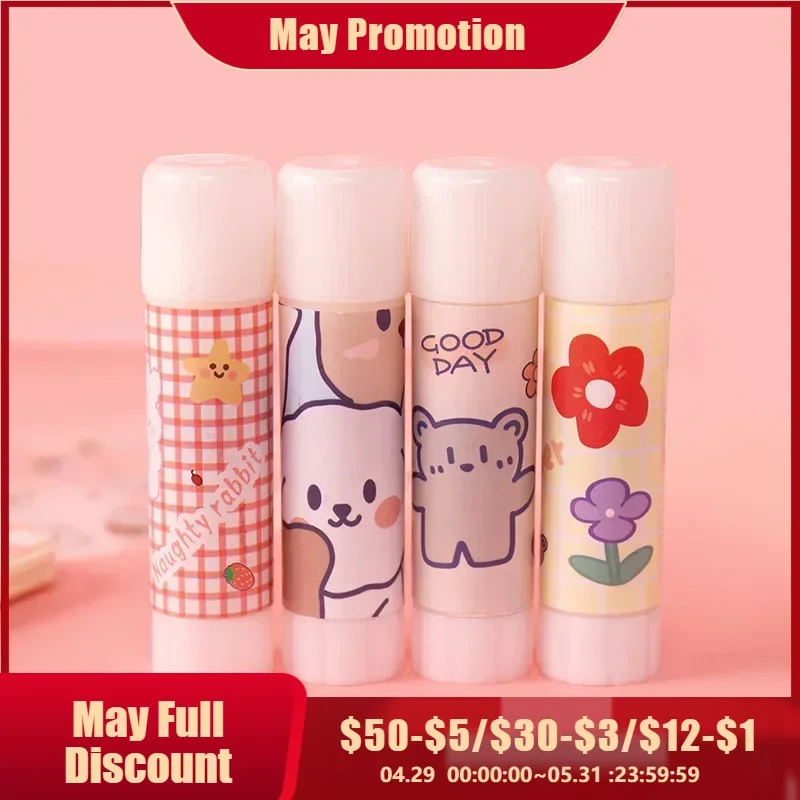 2-Pcs-Kawaii-Cartoon-Solid-Glue-Super-Strong-Adhesives-Glue-Stick-Cute ...