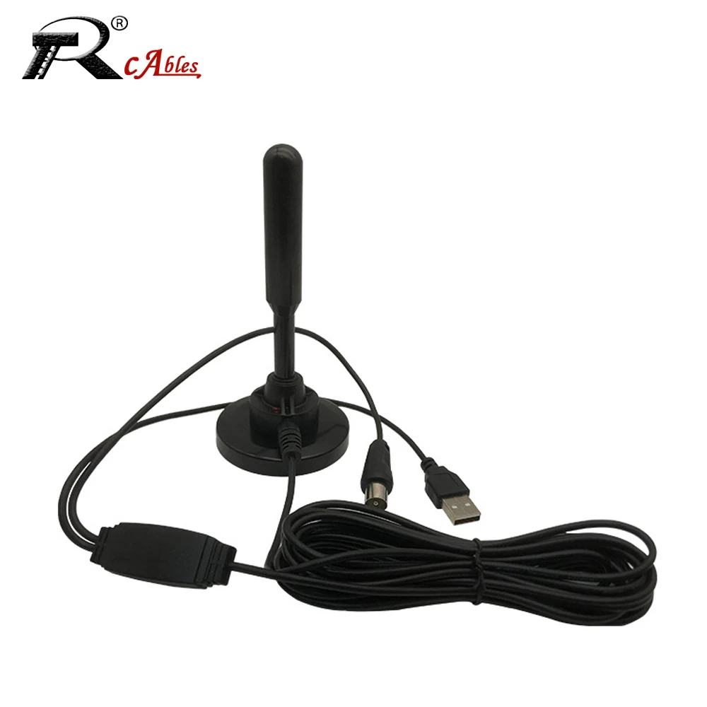 1PC DTMB Terrestrial Wave Large Suction Cup High Gain 20DB HDTV HD ...