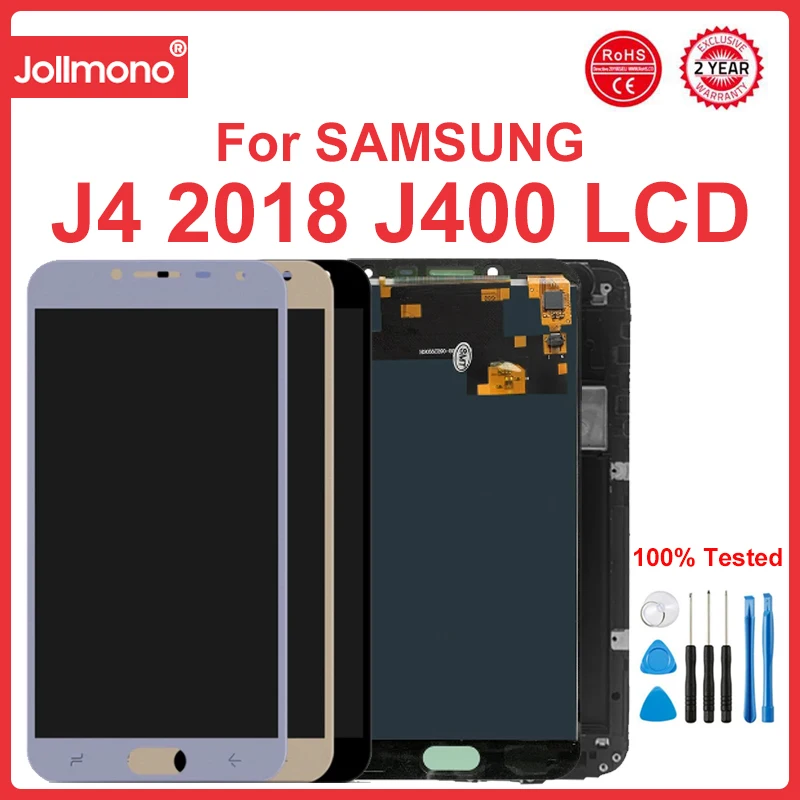 Pantalla-Lcd-J400-para-Samsung-Galaxy-J4-2018-montaje-de-digitalizador ...