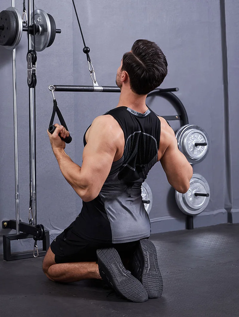 Shop Generic Gym Pully Cable Machine Attachments Fitness Biceps Triceps ...