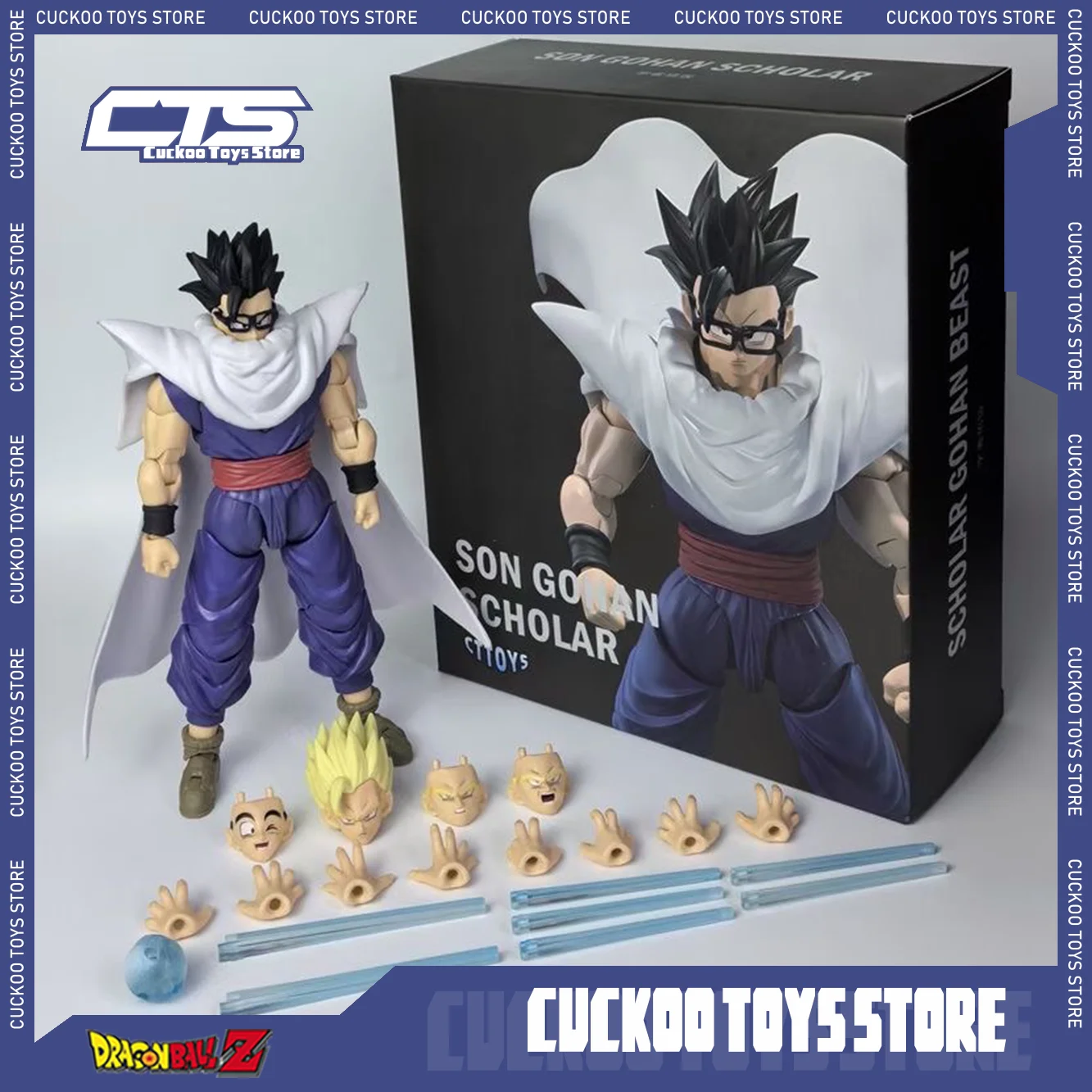 CTTOYS-Anime-Dragon-Ball-Z-Son-Gohan-Beast-S-H-Figuarts-SHF-figura-de ...