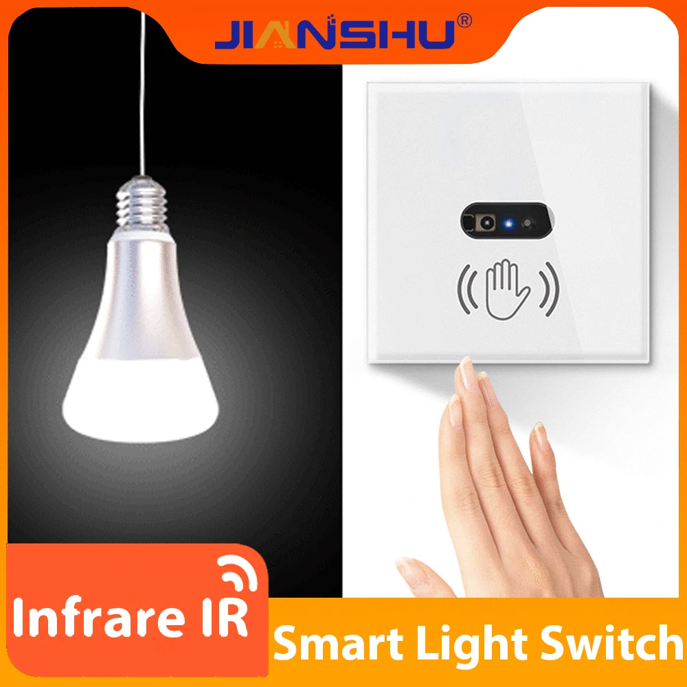 Jinashu-Smart-Switch-Without-Neutral-Ir-Sensor-Wireless-Switch-220V ...