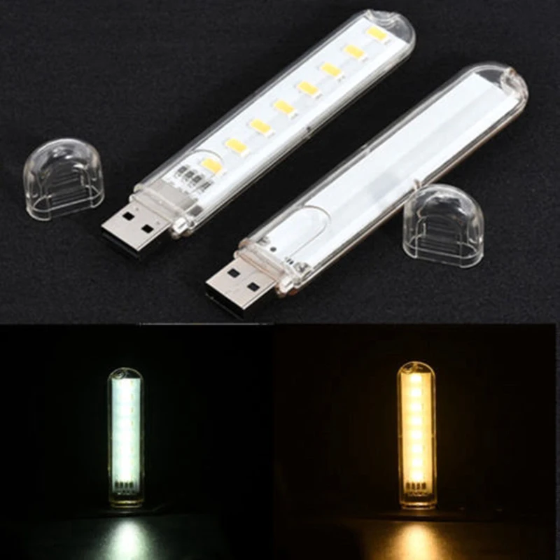 Mini-Portable-USB-Night-LED-Lamp-8-LEDs-Super-Bright-Night-Book-Lights ...