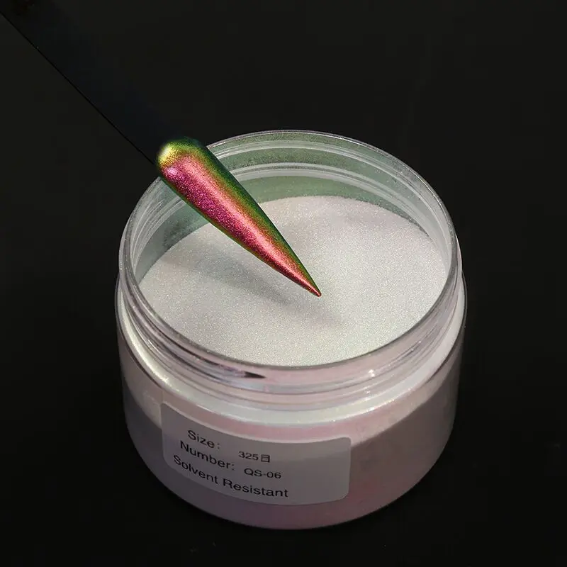 Bulk Red Green Aurora Chrome Nail Powder White Pearl Chrome Nail Powder ...