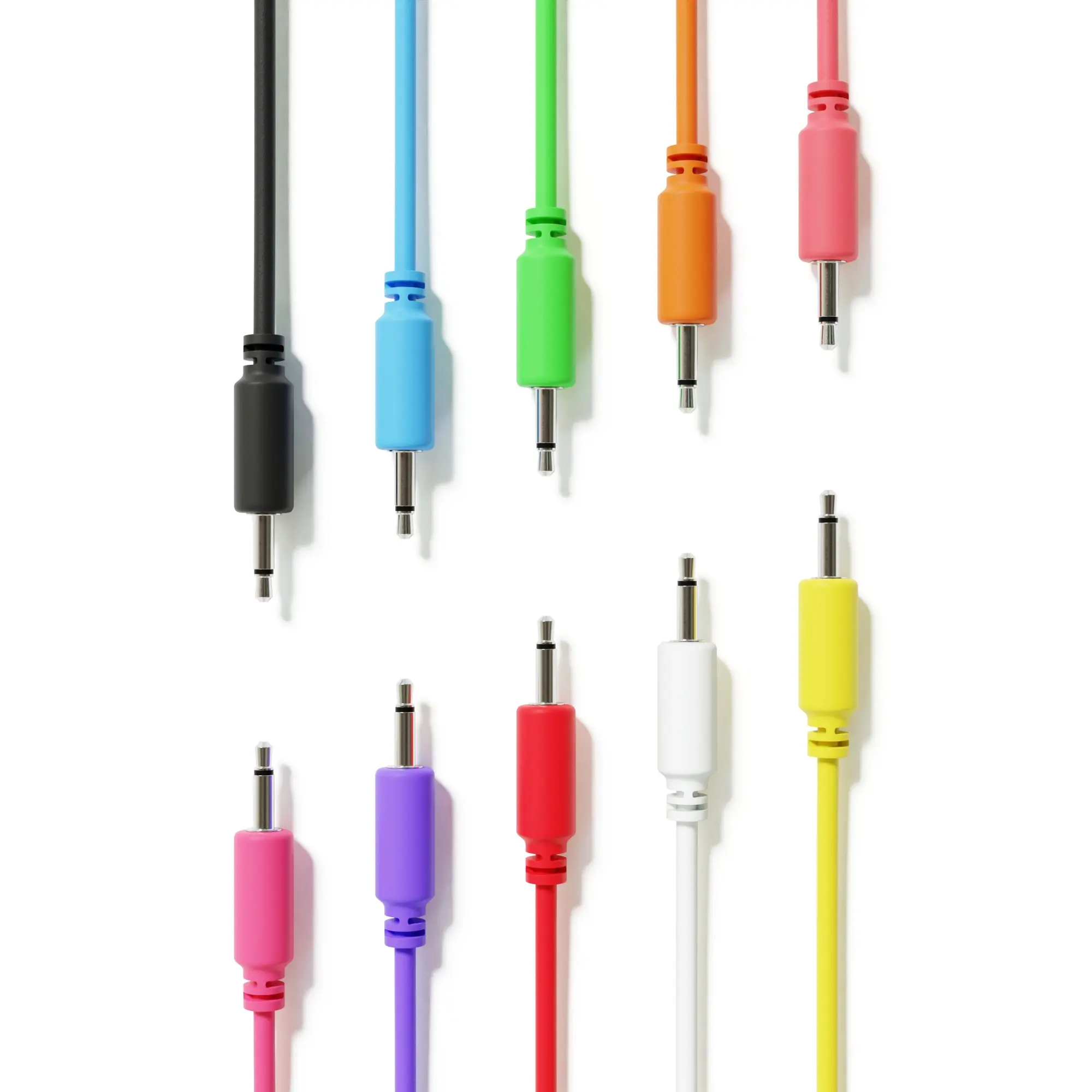 Mono Modular Cables - Ts 3.5mm 1/8 Inch - Patch Synth Synthesizer ...