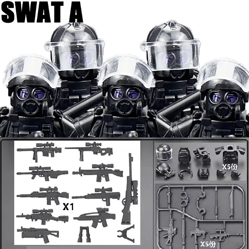 Lego Swat Team Gas Mask