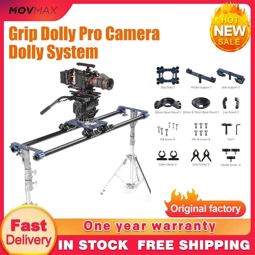 VAXIS Movmax Grip Dolly Grip Dolly Pro Camera Dolly System With ...