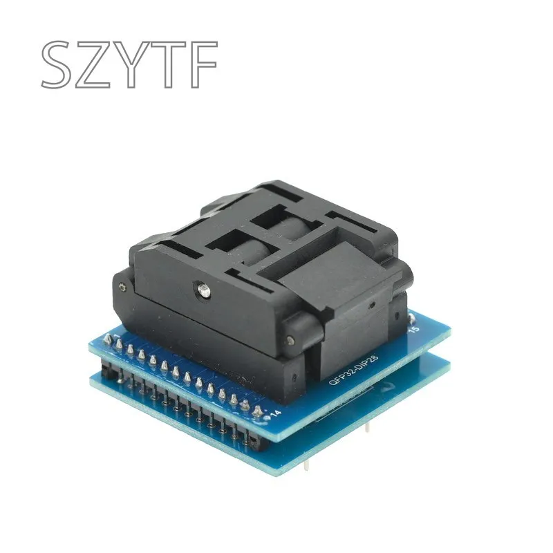TQFP32 To DIP28 Adapter Socket LQFP32 Test Seat Support ATMEGA Series ...