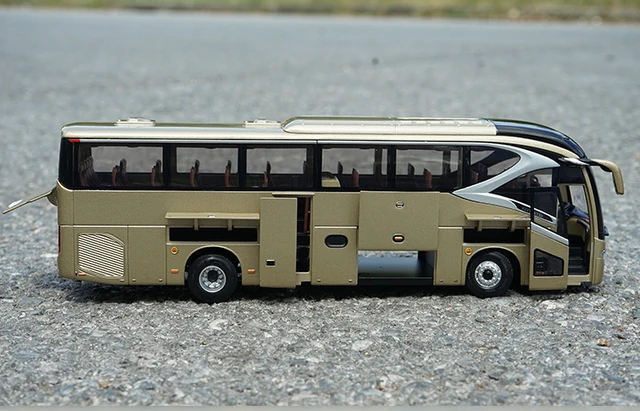 1/42 Gold Dragon XML6129 Bus Model Diecast Public Transportation Model ...