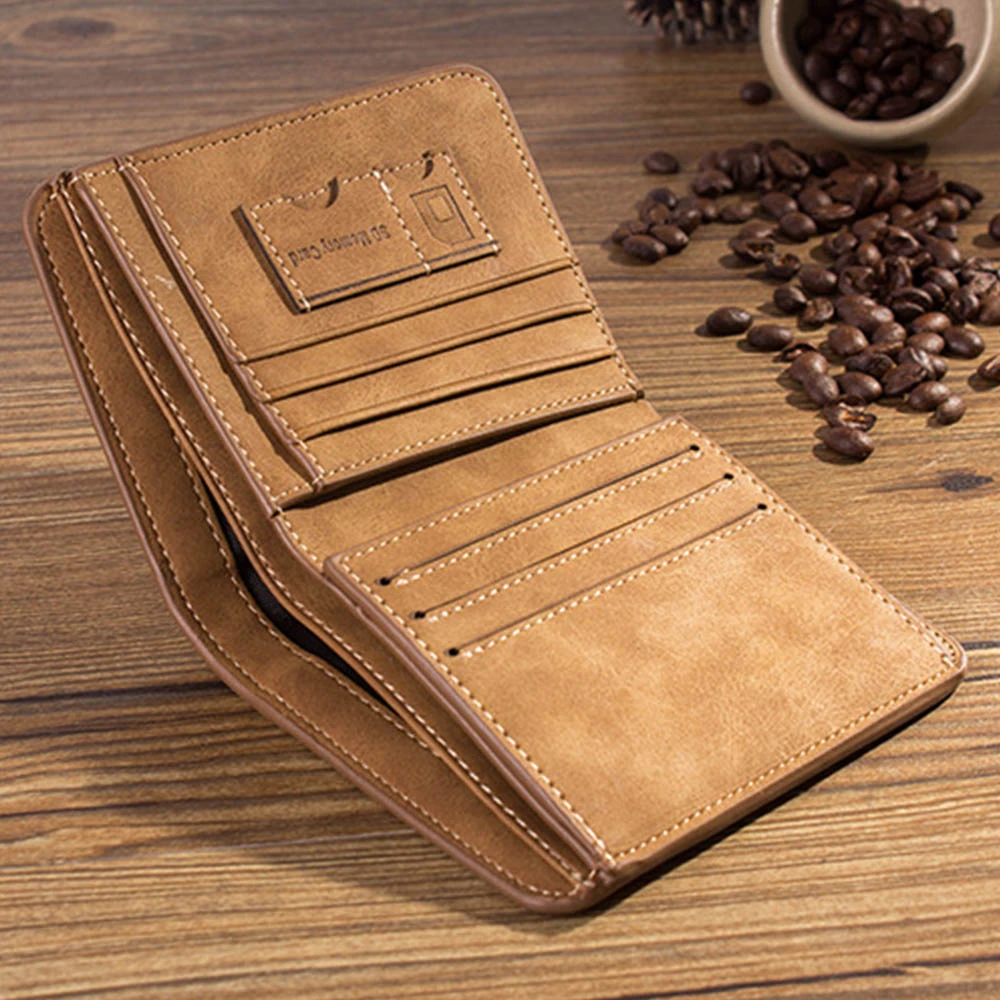 New Men Wallets Credit Card/id Holder Vintage Brand Male Wallet High ...