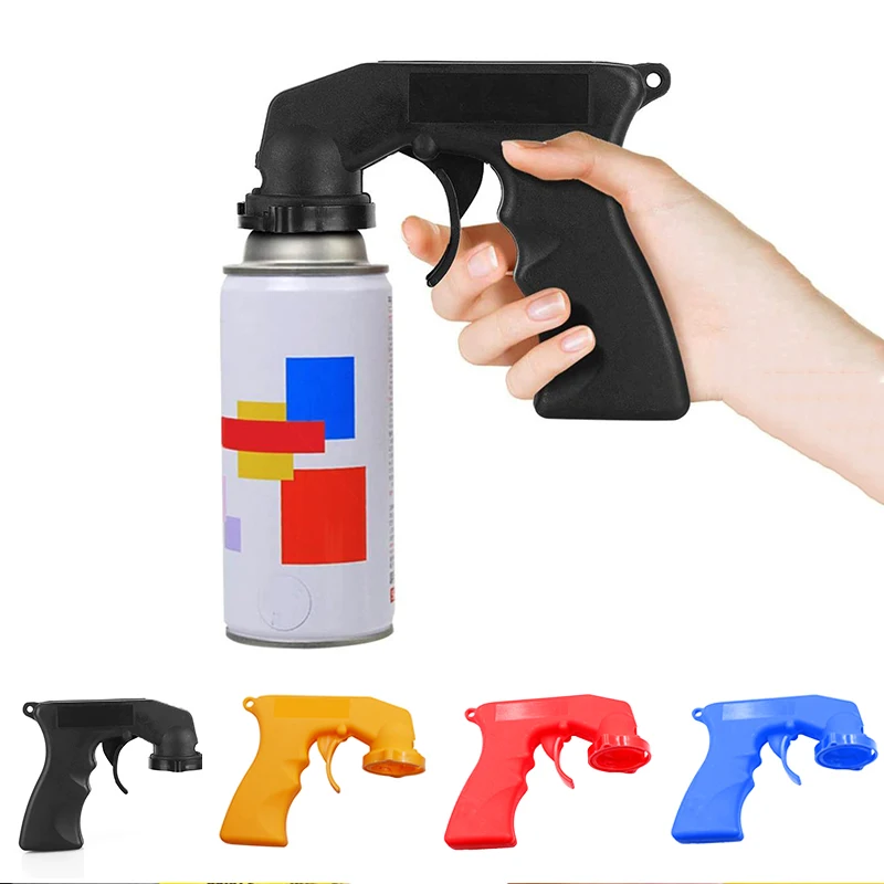 Spray-Adaptor-Paint-Care-Aerosol-Spray-Gun-Handle-with-Full-Grip ...