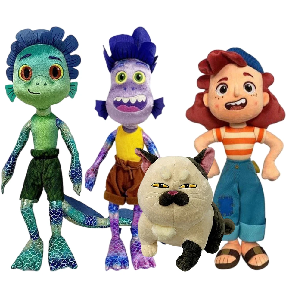Disney-Pixar-Movie-Luca-Alberto-Sea-Monster-Plush-Toy-17-43cm-Cartoon ...