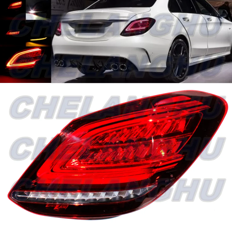 LED-Tail-Light-For-Benz-W205-RHD-type-C180-C200-C250-C300-C350e-C63-C43 ...