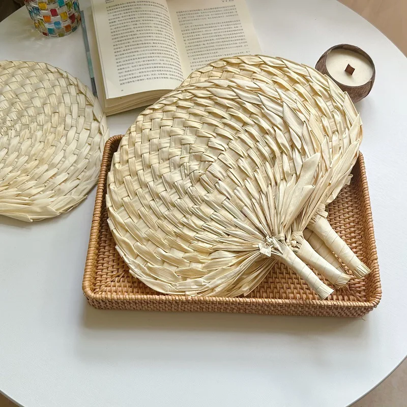 Chinese-Style-Handmade-Fan-Retro-Natural-Bamboo-Braided-Fan-New-Summer ...