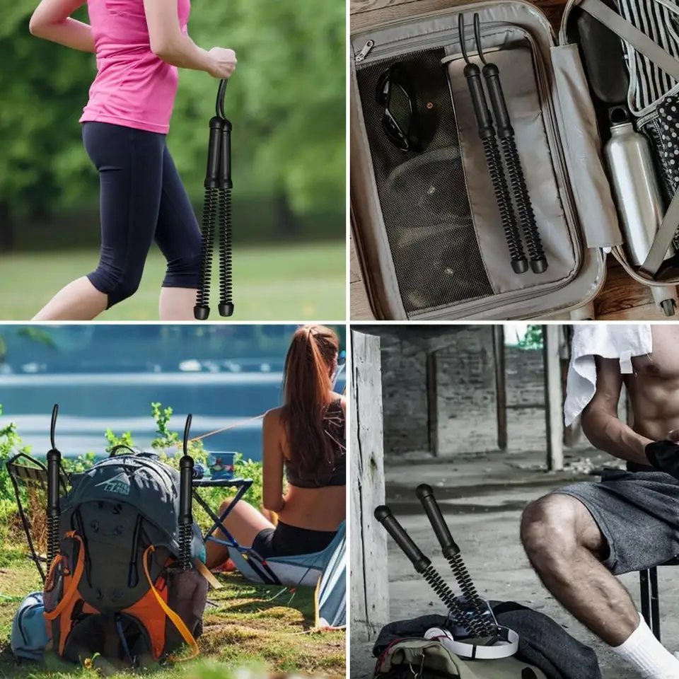 Training Ropes WRQIOO Ropeless Battle Ropes (2-Pack) - Air Ropes For ...