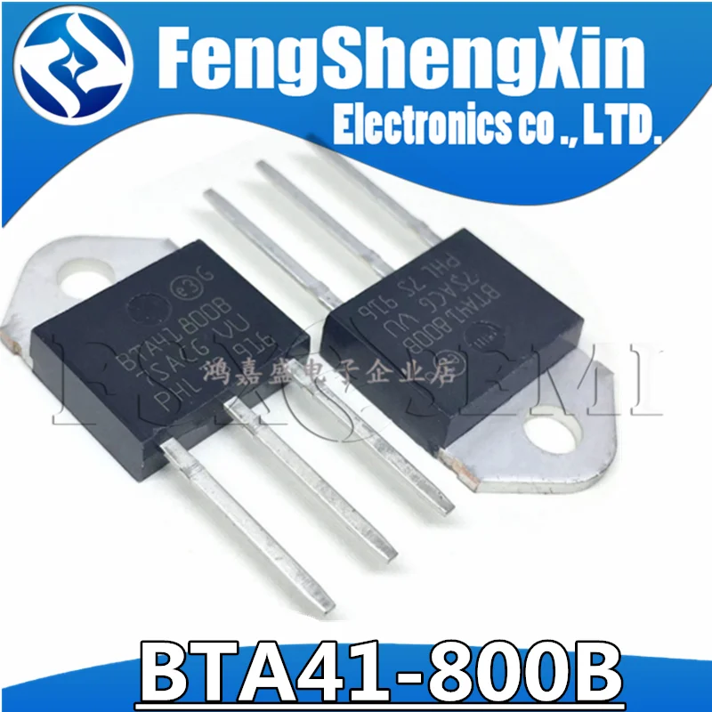 BTA41 800B BTA41800B BTA41 800 BTA41 Triacs TO 3P, 로트당 5 개|반도체 집적회로 ...