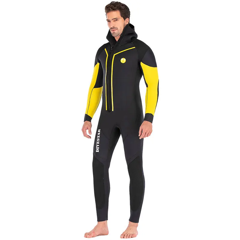 7MM Open Cell Neoprene Scuba Spearfishing UnderWater Hunting Wetsuit ...