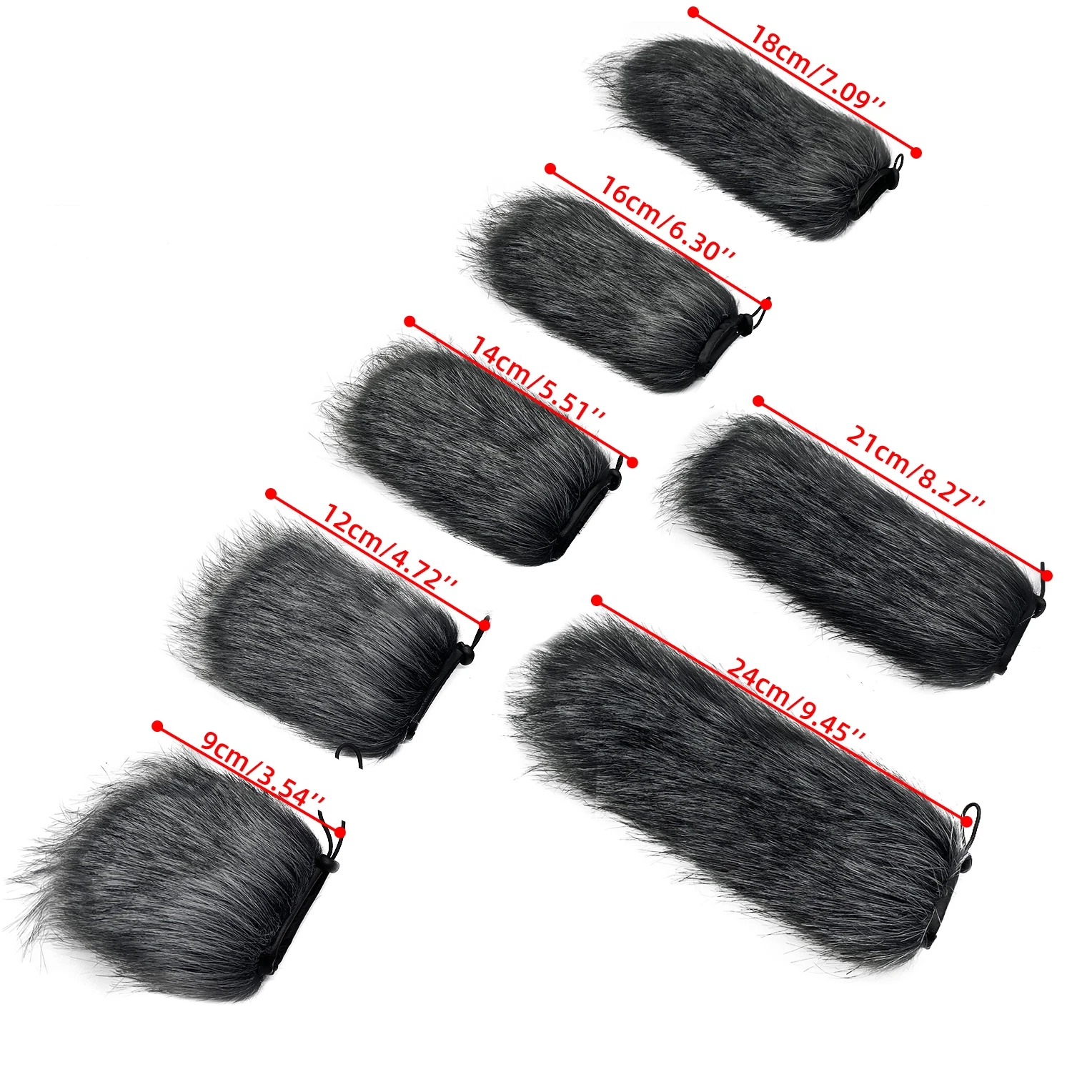 Dead-Cat-Outdoor-Windproof-Artifical-Fur-Windscreen-Shield-Mic-Cover ...