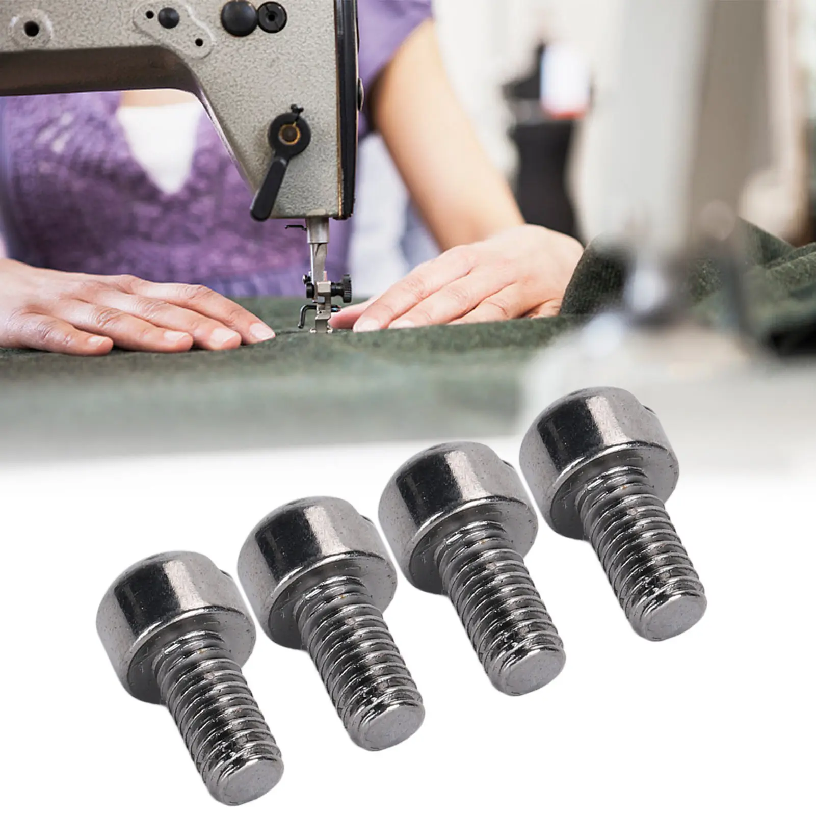 4pcs Presser Feet Shank Screw For Singer 4423 2250 1304 1306 2277 2282 ...
