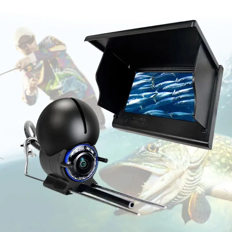 Underwater-Fishing-Camera-1080P-HD-4-3-Inch-Handheld-LCD-Ice-Fishing ...