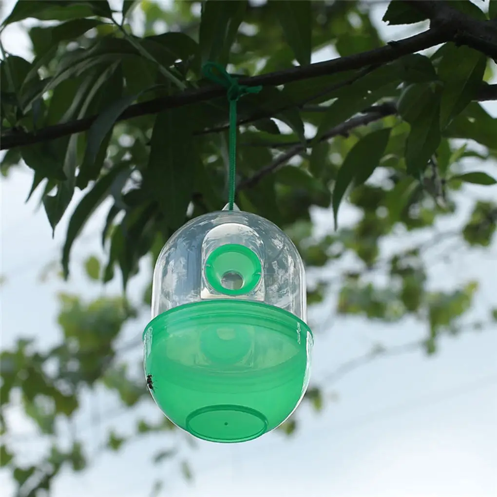 Outdoor-Hanging-Wasp-Trap-Catcher-Flies-Bee-Trapper-Pest-Repeller ...
