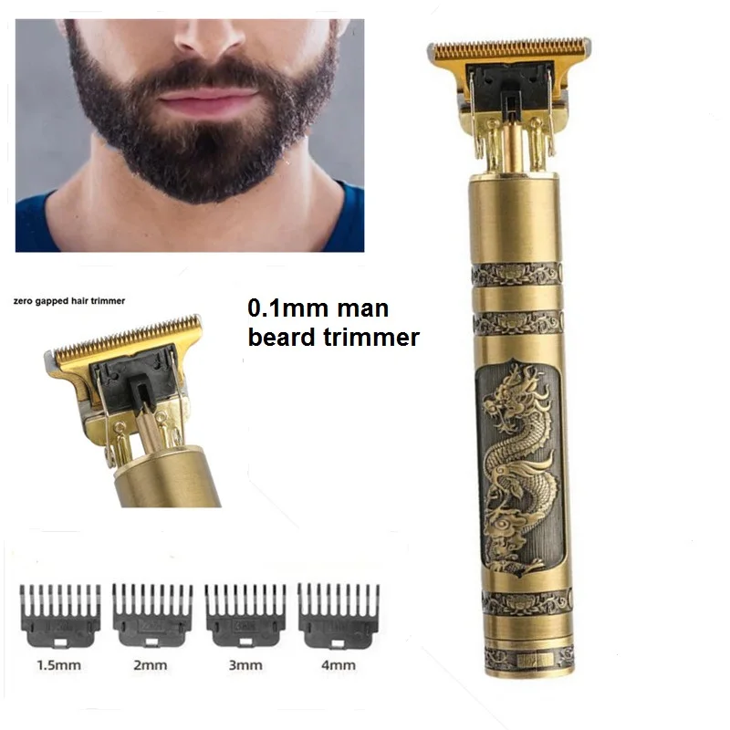 Electric-0-1mm-Beard-Trimmer-Man-Face-Grooming-Razor-Hair-Clipper-Zero ...