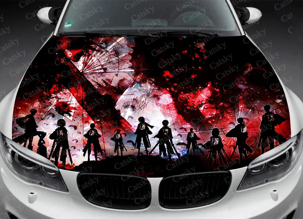 Attack On Titan Car Paint